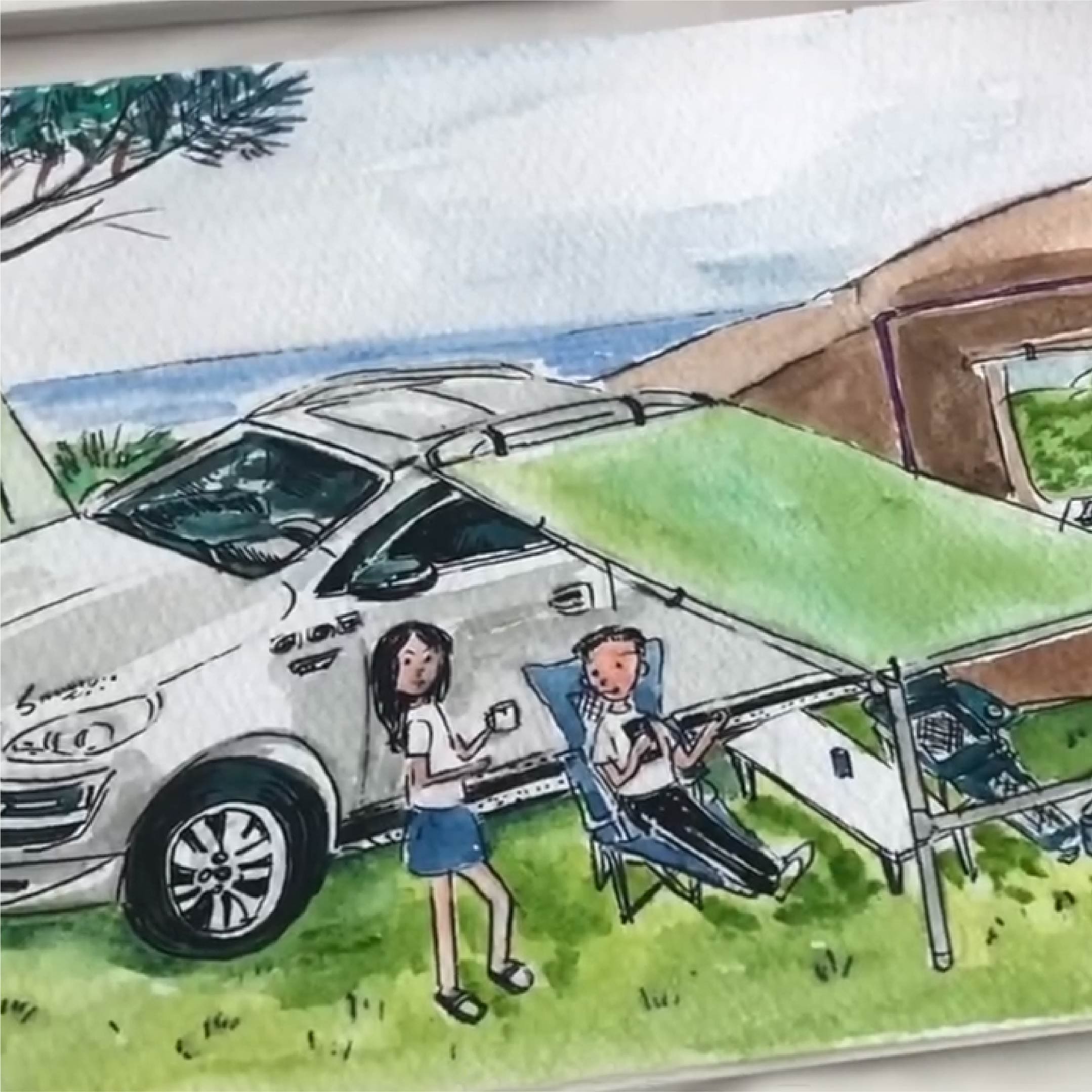 讓車泊就像睡在膠囊旅館｜Luxgen U7-Pamabe Outdoor